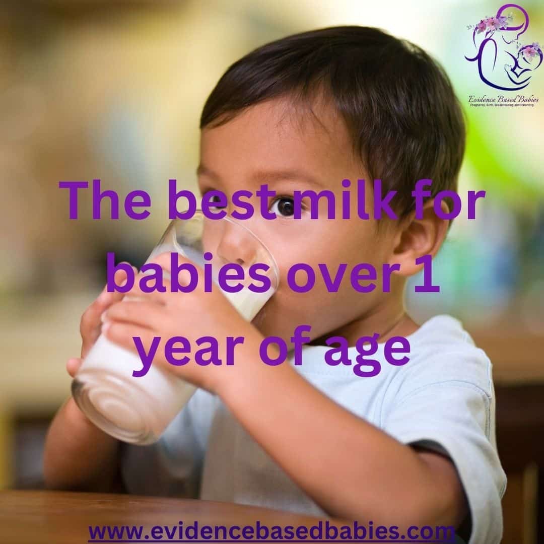 The Best Milk for Babies over 1 Year of age - Evidence Based Babies